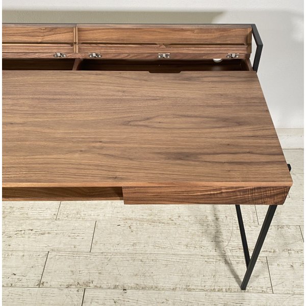 SCRIVANIA SCRITTOIO DESIGN LAMBERT DERRICK SCHREIBTISCH WALNUSS ANNI ...
