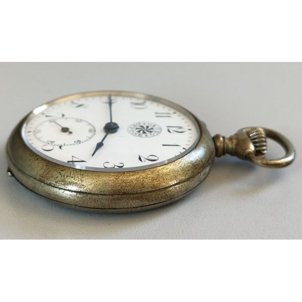 ANTICO OROLOGIO TASCA Globo Depose EPOCA '900 OLD POCKET WATCH montre ...