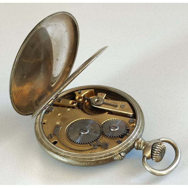 ANTICO OROLOGIO TASCA Globo Depose EPOCA '900 OLD POCKET WATCH montre ...