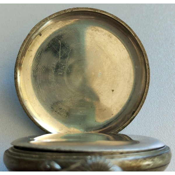 ANTICO OROLOGIO TASCA Globo Depose EPOCA '900 OLD POCKET WATCH montre ...