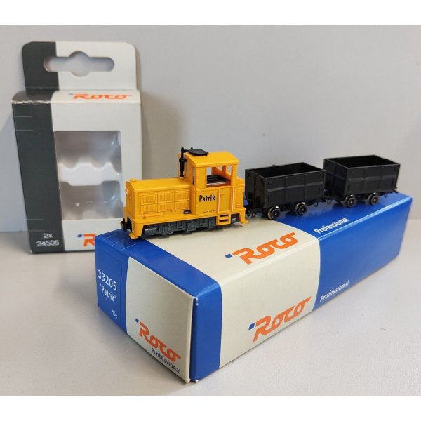 Roco Professional 33205 Locomotiva PATRIK scala H0e TRENINO Vintage BOX ...