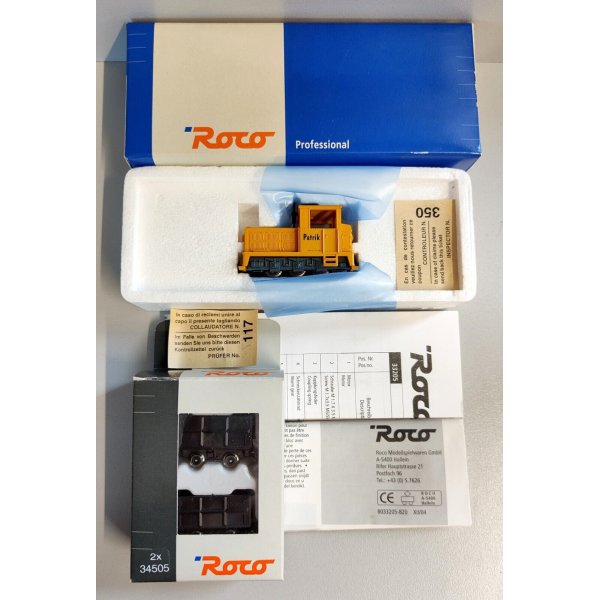 Roco Professional 33205 Locomotiva PATRIK scala H0e TRENINO Vintage BOX ...