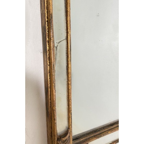 ANTICA COPPIA SPECCHIERA PRIMI 1900 LEGNO SPECCHIO CORNICE MIRROR ...