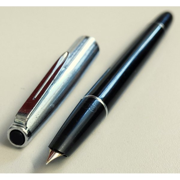 ANTICA PENNA STILOGRAFICA Aurora 88P NERO TAPPO METALLO stilo OLD ...