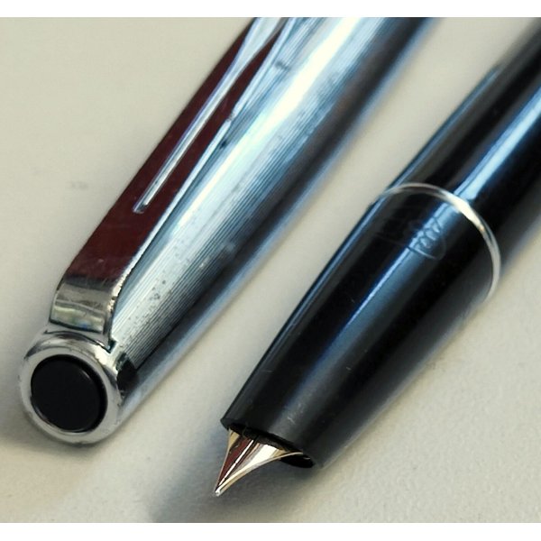 ANTICA PENNA STILOGRAFICA Aurora 88P NERO TAPPO METALLO stilo OLD ...