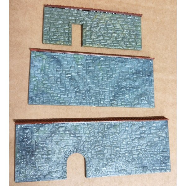 Faller CASA TORRE + Mura Città Vecchia MODELLINO Diorama Ferroviario ...