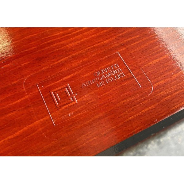 SCRIVANIA SERIE ARCO BBPR OLIVETTI SCRITTOIO DESIGN ANNI 60 VINTAGE ...