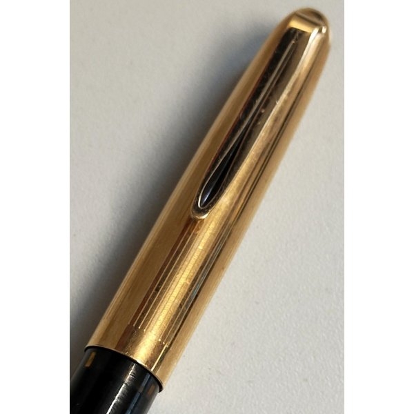 ANTICA PENNA STILOGRAFICA Aurora 88K NERO TAPPO ORO STILO OLD GOLD ...